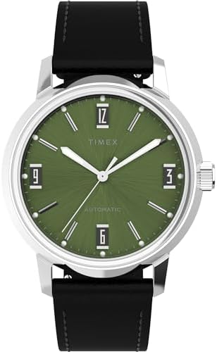 Buy Titan Timeless Treasure Green Dial Analog Leather Strap Watch for ...