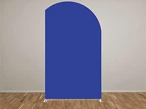 Amazon.com: HUAYI Royal Navy Blue Arch Backdrop Cover for Birthday ...
