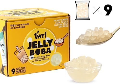 Amazon.com: Jelly Boba - Instant - Ready in less than 1 Minute - Plant ...