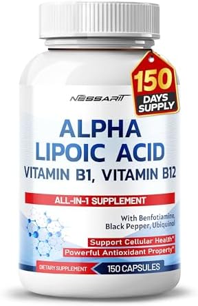 Amazon.com: NESSARIT Alpha Lipoic Acid 800mg High Potency with Vitamin ...