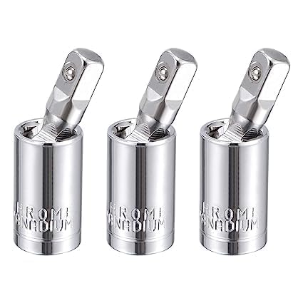 ARAA PAVA Universal Joint Socket Sets, Universal Joint Adapter, 3 Pcs ...