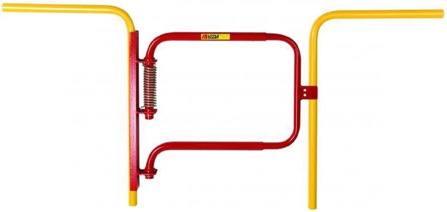 Amazon.com: Global Industrial Universal Spring-Loaded Safety Swing Gate ...