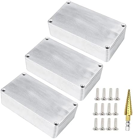 Amazon.com: Pedal Enclosure Guitar Pedal Enclosure 1590b Aluminum Box ...