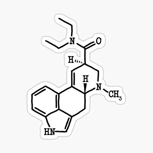 Buy LSD - Molecular Structure Sticker - Sticker Graphic - Auto, Wall ...
