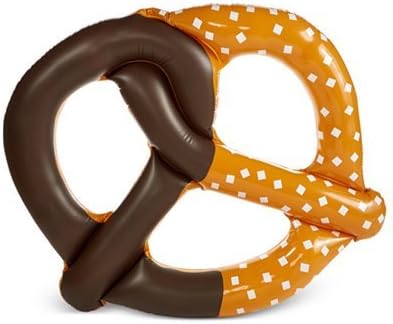 Amazon.com: Giant Chocolate Dipped Pretzel Pool Float : Toys & Games