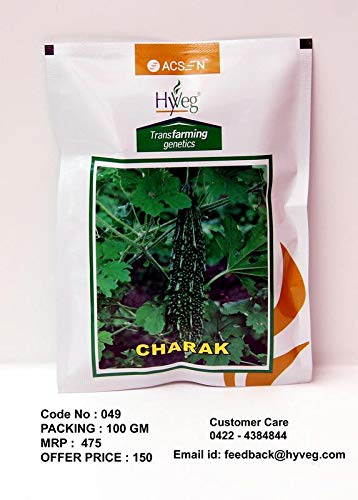 Acsen HyVeg Organic F1 Hybrid Bitter Gourd Charak High yielding ...