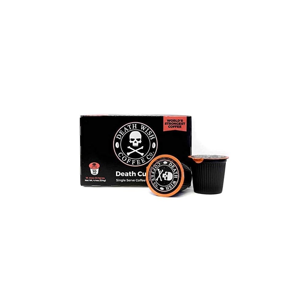 Buy DEATH WISH Death Cups and VALHALLA JAVA Odinforce Blend Single-Serve Coffee Pods [10 each ...
