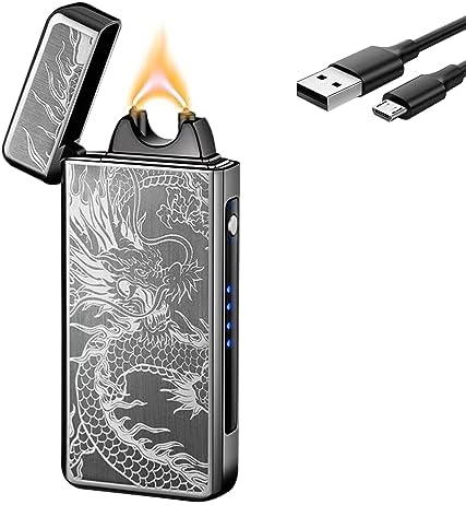 Amazon.com: Big Arc Lighter Magical “Flame” USB Rechargeable Plasma ...