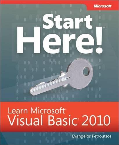 Amazon | Start Here! Learn Microsoft Visual Basic Programming | Petroutsos, Evangelos | Visual Basic