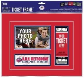 Amazon.com: Minnesota Twins My First Game Ticket Frame "Frame It ...