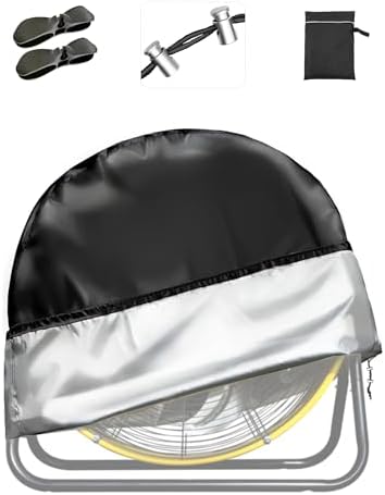 Amazon.com : LSongSKY Industrial Wall Mount Fan Cover 2 Pack,600D ...