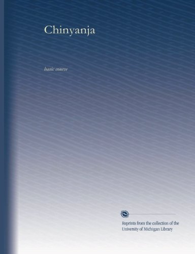 Amazon.com: Chinyanja: basic course: Unknown, .: Books