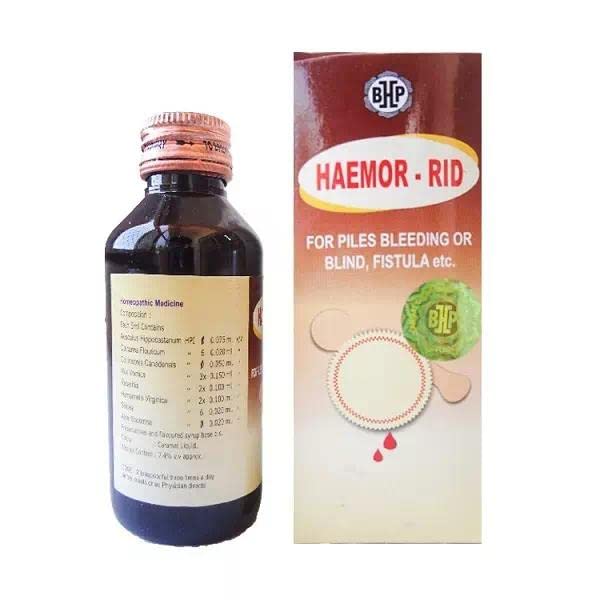 Buy Homoeomeds HAEMOR RID SYRUP 100 ML BHP Online at Low Prices in ...