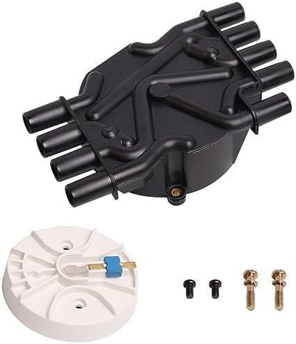 Amazon.com: ENA Distributor Cap and Rotor Kit Compatible with Cadillac ...