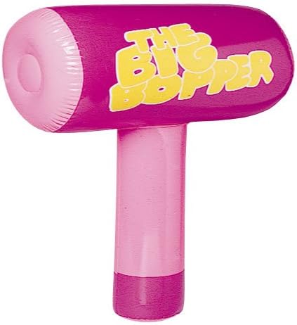 Amazon.com: Pink Inflatable Big Bopper Hammer 38" L (1 Pack) : Toys & Games