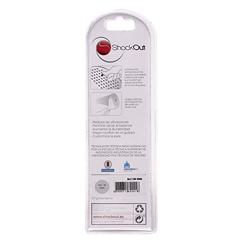 ShockOut Padel Dampers – Anti-Vibration System for Padel Rackets (Red ...