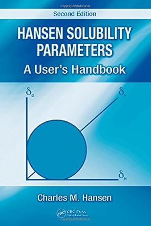 Hansen Solubility Parameters: A User's Handbook, Second Edition: Hansen ...