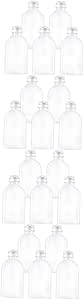Amazon.com: Cabilock 20 Pcs Drink Bottle Travel Size Bottles Bath Cream Bottle Water Containers ...