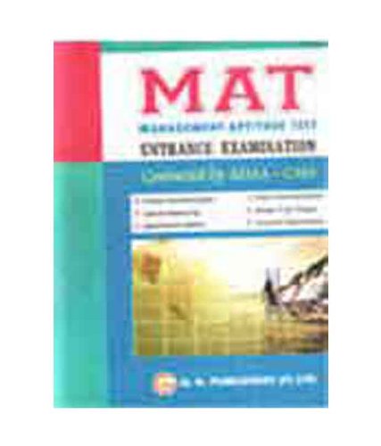 Buy MAT (Management Aptitude Test) Entrance Exams. with Practice CD ...
