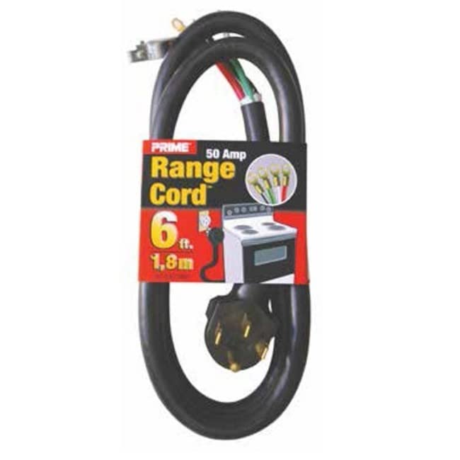 Range Cord 50 AMP 6 Ft. 4 Wire : Amazon.in: Home Improvement