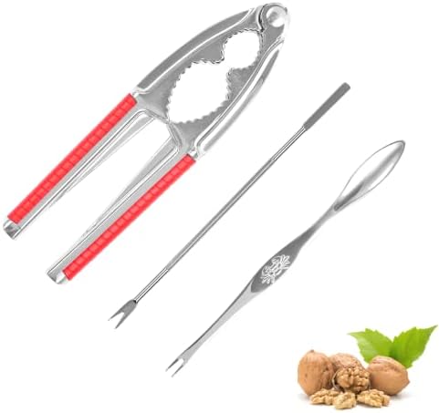 Amazon.com: Anwenk Nut Crackers for All Nuts Nutcracker Pecan Walnut ...