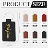 Amazon.com: Tikjiua 30 Pcs Leather Key Fob Kit, Rectangular Leather ...