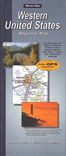 Warren Maps Western United States Regional Road Map: Warren Maps ...