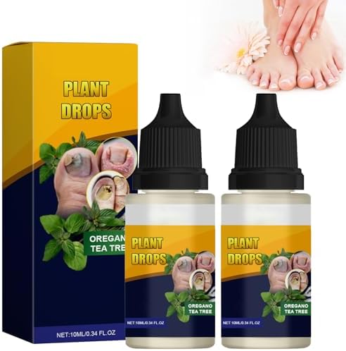 Amazon.com : Plant Drops for Nails Care, Oregano Tea Tree, Tea Tree and ...