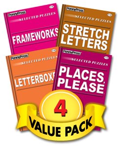 Fill-Ins Variety Puzzle Book Volumes for All Ages – 4 Pack [Paperback ...
