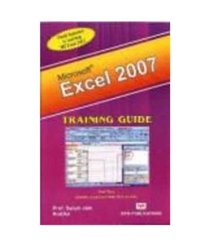 Excel 2007 Training Guide : Jain, Satish: Amazon.in: Books