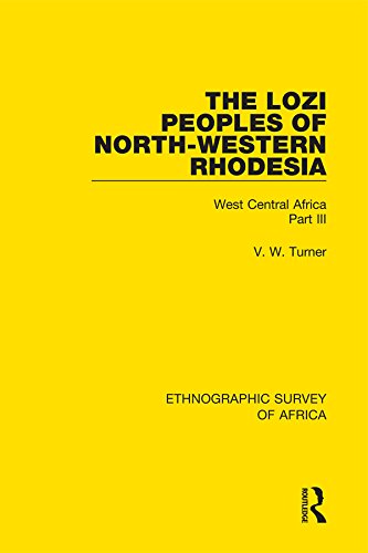 Amazon.com: The Lozi Peoples of North-Western Rhodesia: West Central ...