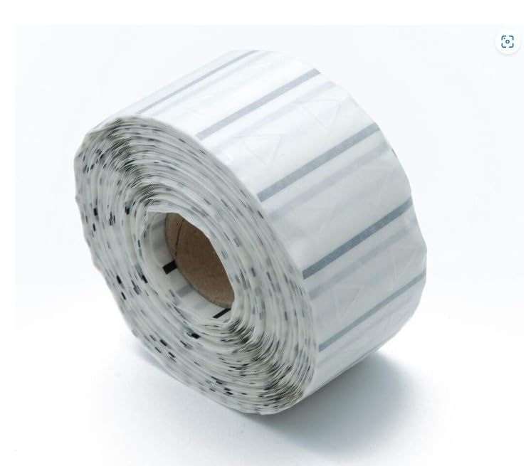 Double Line Tactile Triangle Warning Labels | 2,600 per roll | 25mm ...