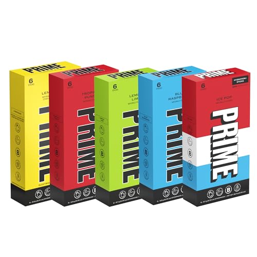 PRIME Hydration+ Sticks VARIETY | Hydration Powder Single Serve Sticks ...