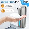 Amazon.com: Fantictas Automatic Foaming Soap Dispenser Foaming Hand Sanitizer Touchless 1500mAh ...