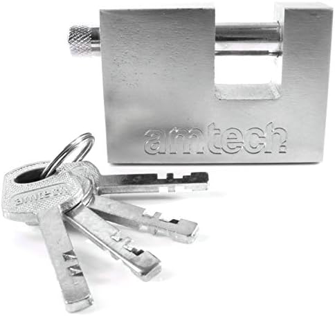 Amtech T1677 70mm Steel Shutter Padlock : Amazon.co.uk: DIY & Tools
