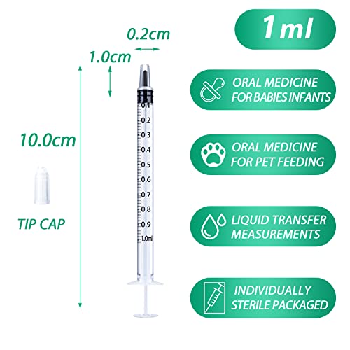 Snapklik.com : 1ml Syringe For Liquid, Oral, Scientific Labs ...