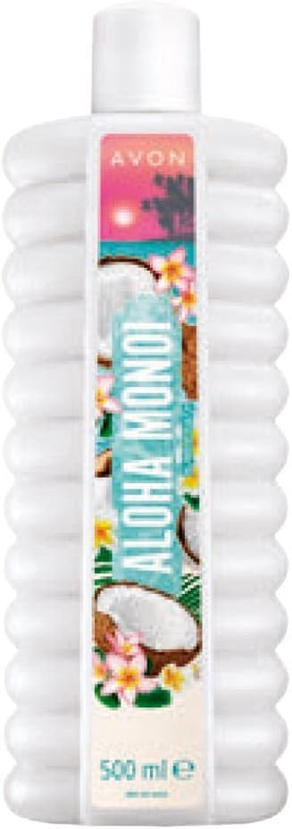 Pack of 2 Avon Senses Aloha Monoi Bubble Bath – Tropical coconut water ...