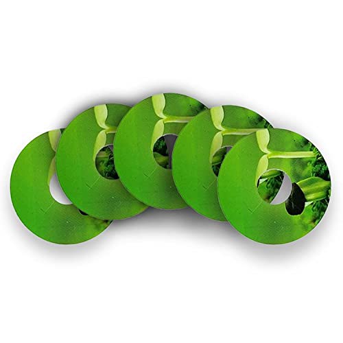 Acewen 100Pcs Seed Pot Labels Stickers, Round Peel and Stick Hydroponic ...