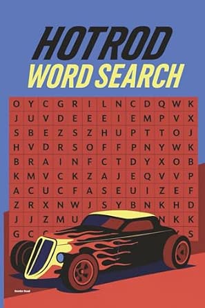HOTROD WORD SEARCH: 50 Puzzles Celebrating Classic Cars and Car Culture ...