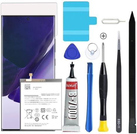 Amazon.com: AFSONGOO Galaxy Note 20 Ultra Battery, Battery Replacement ...