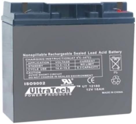 Amazon.com: ULTRATECH 12180 12V,18AH BAT WITH THE F2 CONNECTOR AS OF ...