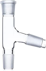 3 Way Distilling Thermometer Adapter 75 Degree Head Connector Tube ...