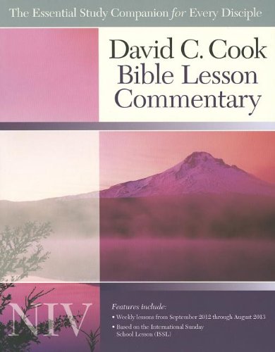 David C. Cook NIV Bible Lesson Commentary 2012-13: The Essential Study ...