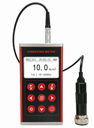 Tmteck Portable Vibration Meter TMV120 Routine Vibration Measurement ...