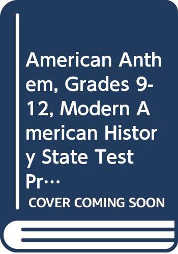 Amazon.com: American Anthem, Grades 9-12, Modern American History State ...