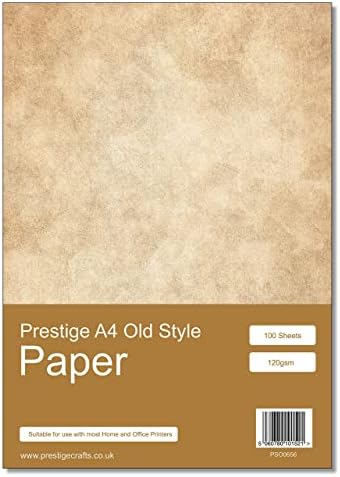 25 Sheets of Old Looking/Vintage Design Paper DIN A4. Great for Vintage ...