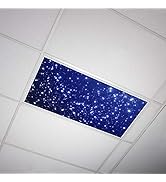 Amazon.com: Fluorescent Light Cover for Classroom Ceiling Lights Clouds ...