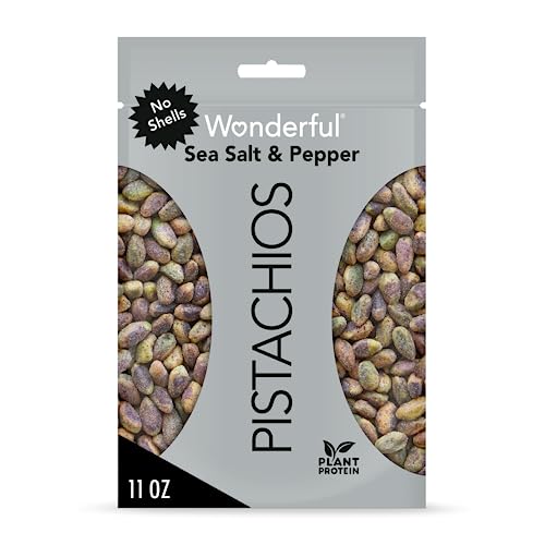 Snapklik.com : Wonderful Pistachios No Shells, Sea Salt & Pepper 11 ...