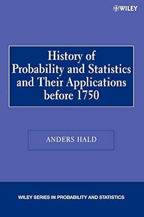Amazon.com: A History of Probability and Statistics and Their ...