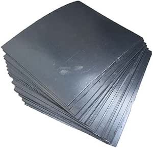 Amazon.com: 5 Sheets of High-Purity Flexible Graphite Sheet Foil ...